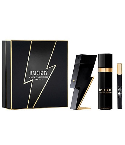 Carolina Herrera Bad Boy 3 Piece Gift Set – Parfum Gallerie